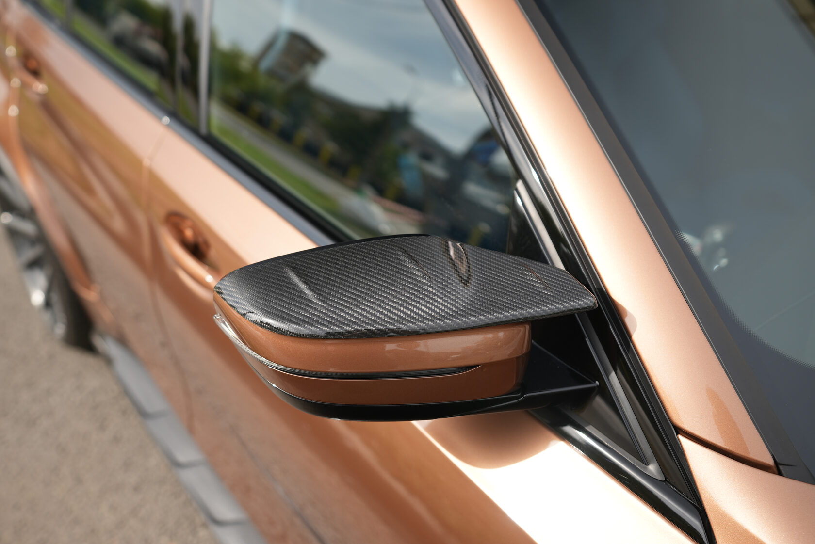 Mirror covers Carbon Talaria for BMW i4 M50 Buy with delivery ...