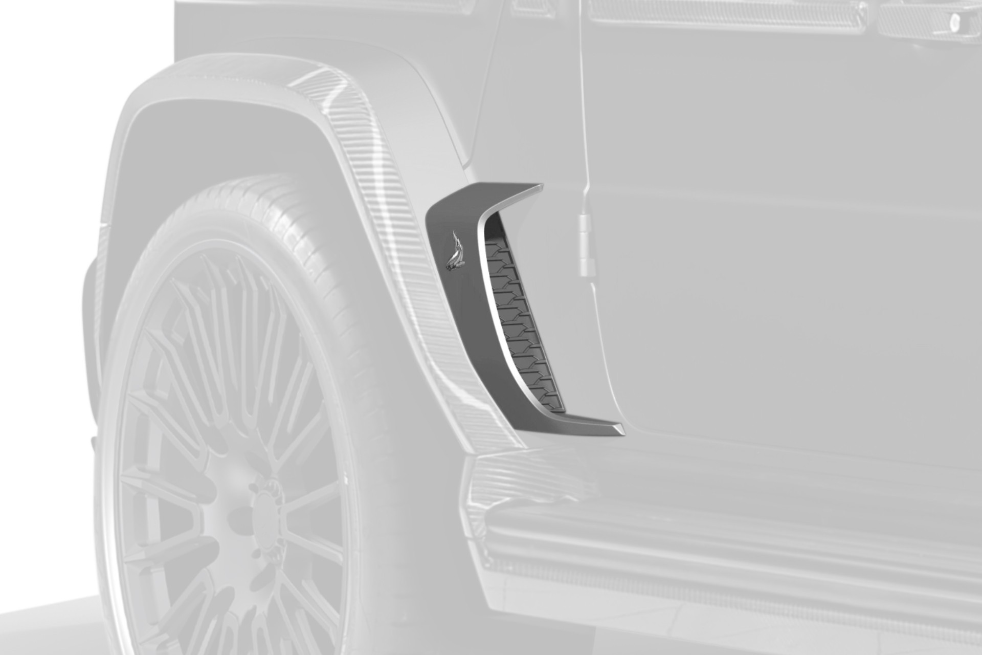 Side panel with Shark logo for Mercedes-Benz G-Class W465 Inferno Buy ...