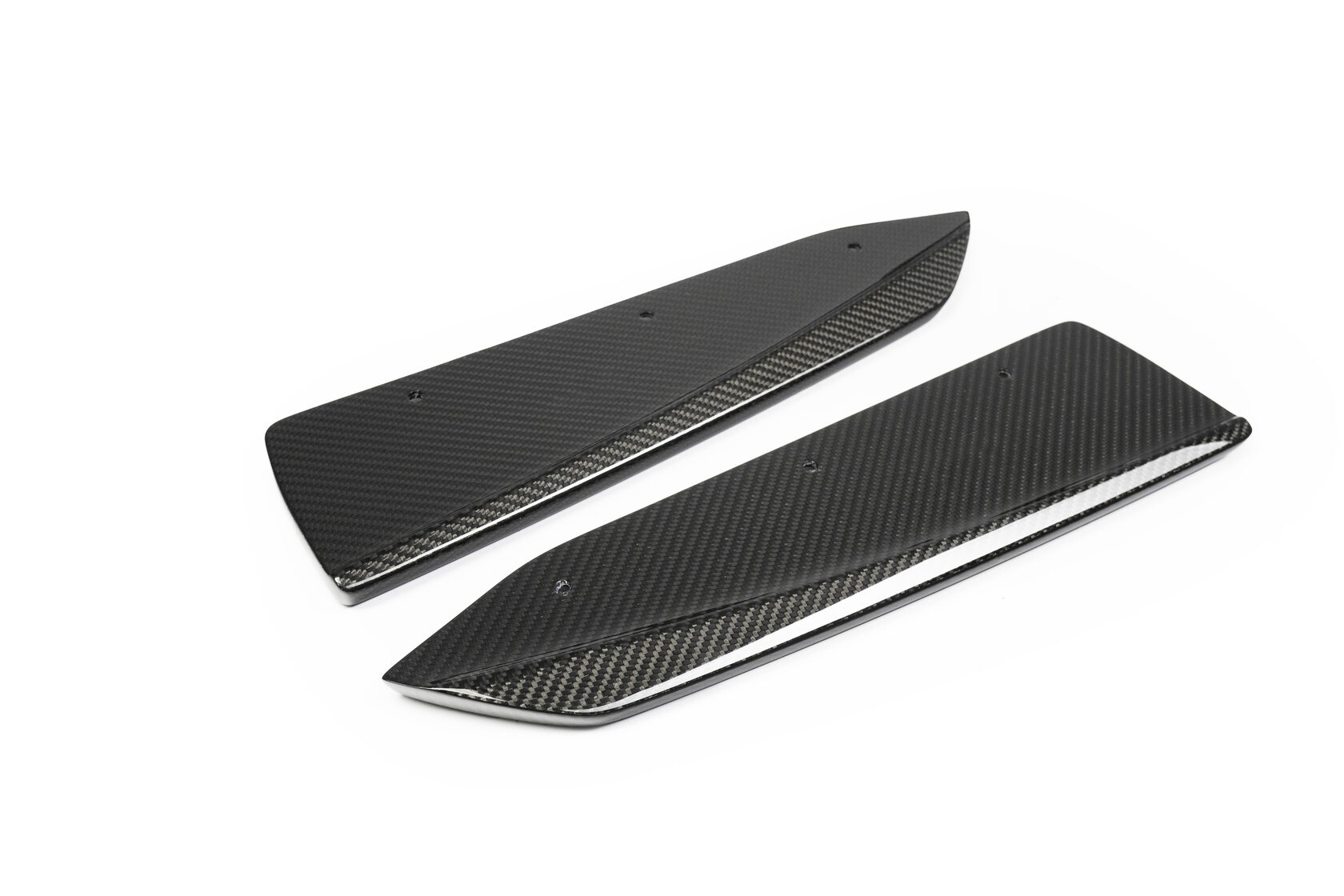 Rear bumper blades Megalodon Carbon for BMW X5 M F95 Buy with delivery ...
