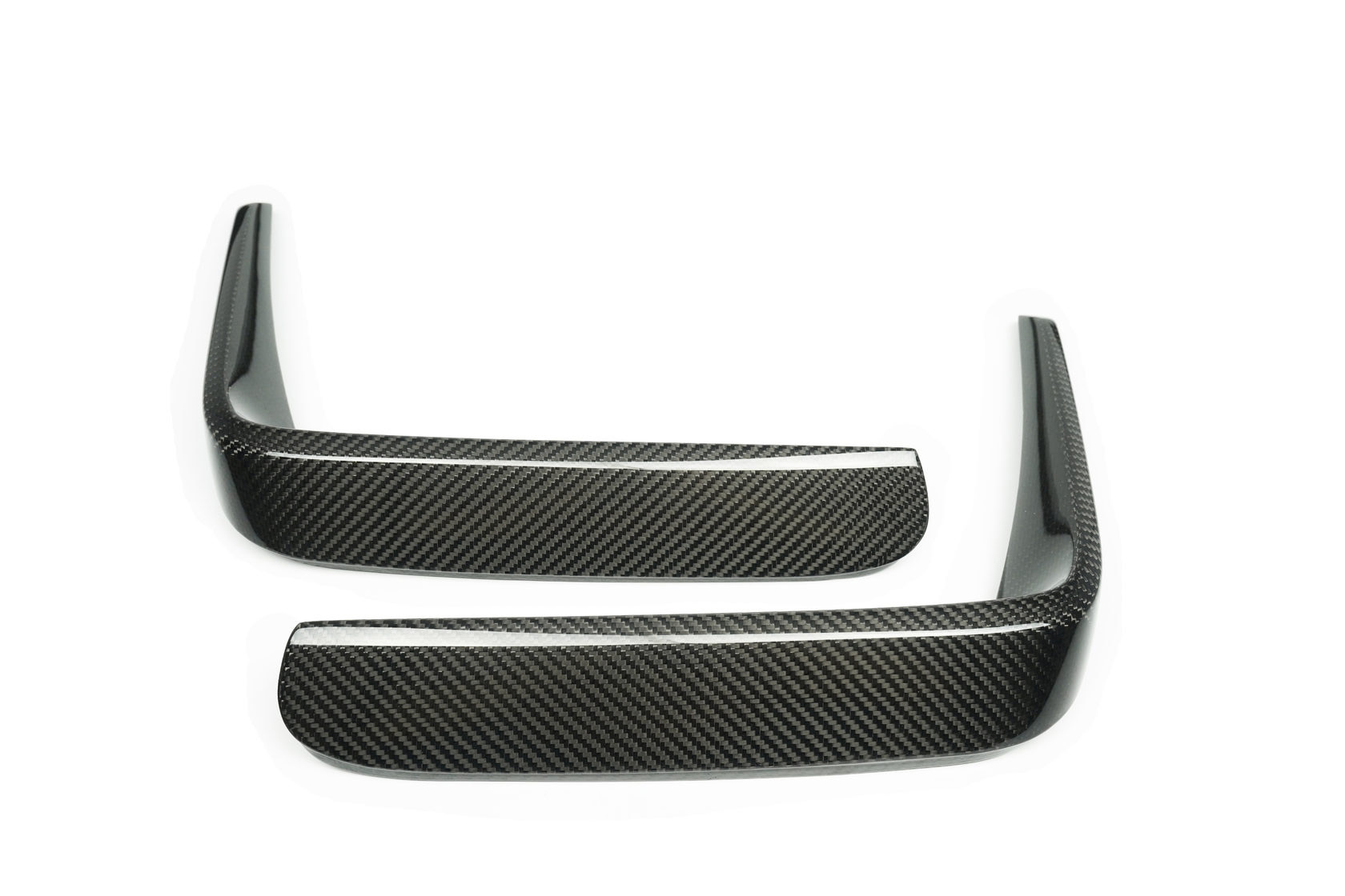 Rear bumper inserts Carbon for BMW M8 F91/F92/F93 Grand Coupe Buy with ...