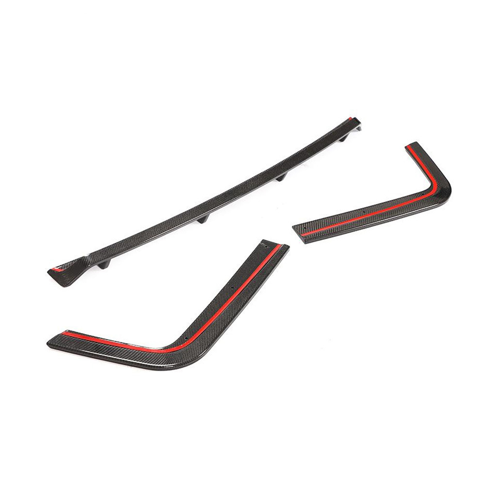Hodoor Performance Carbon Fiber Rear Bumper Diffuser Spoiler for ...