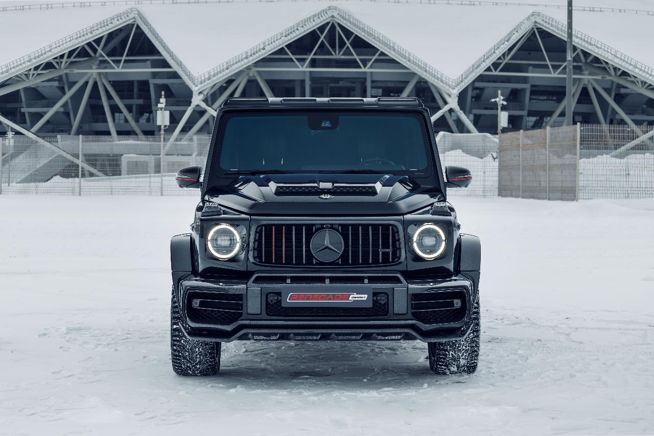 Grille trim Renegade Design for Mercedes Benz G-class W463A Buy with ...