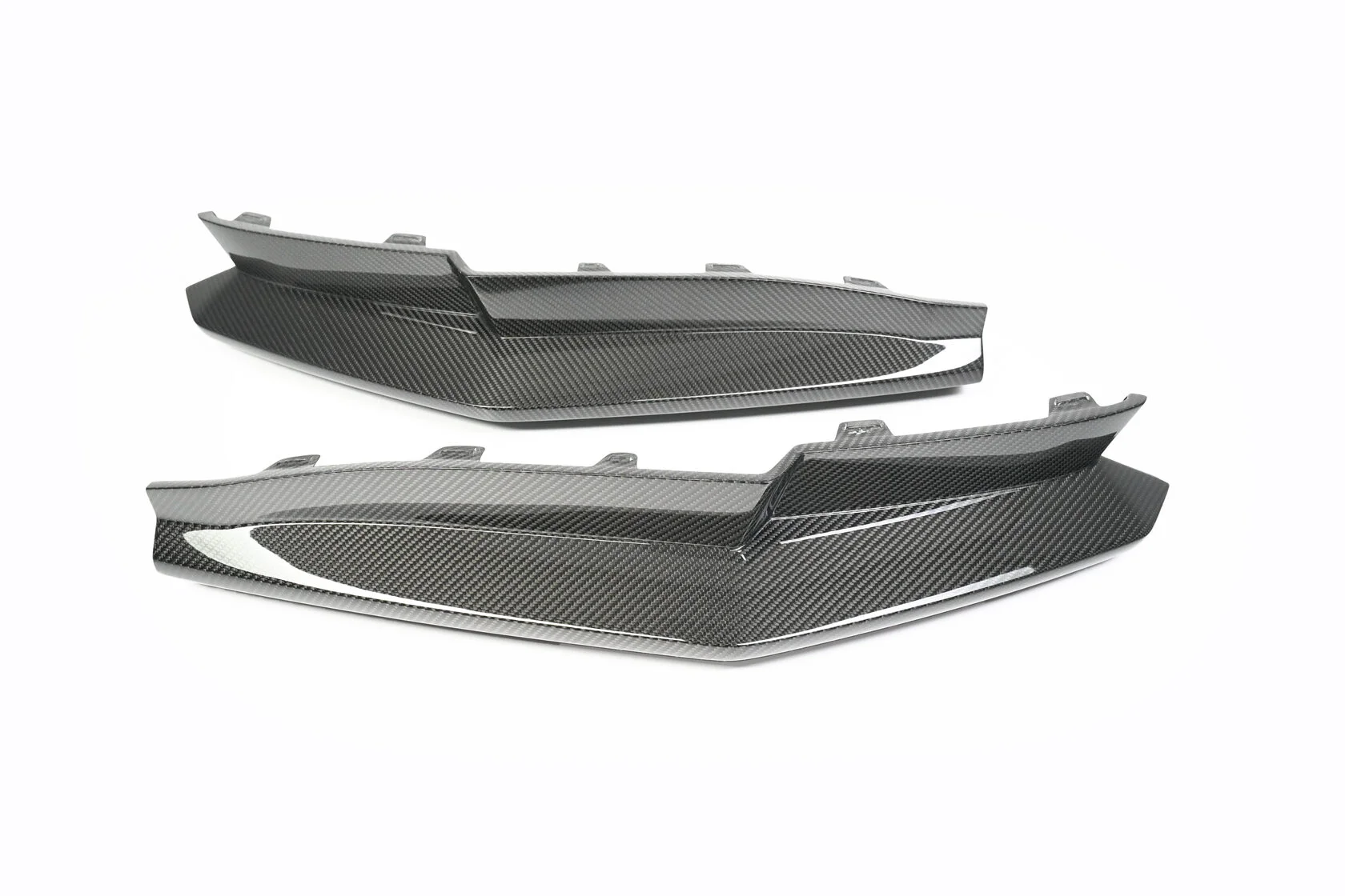 Rear bumper blades M Performance M4 Carbon for BMW M4 G82 Buy with ...