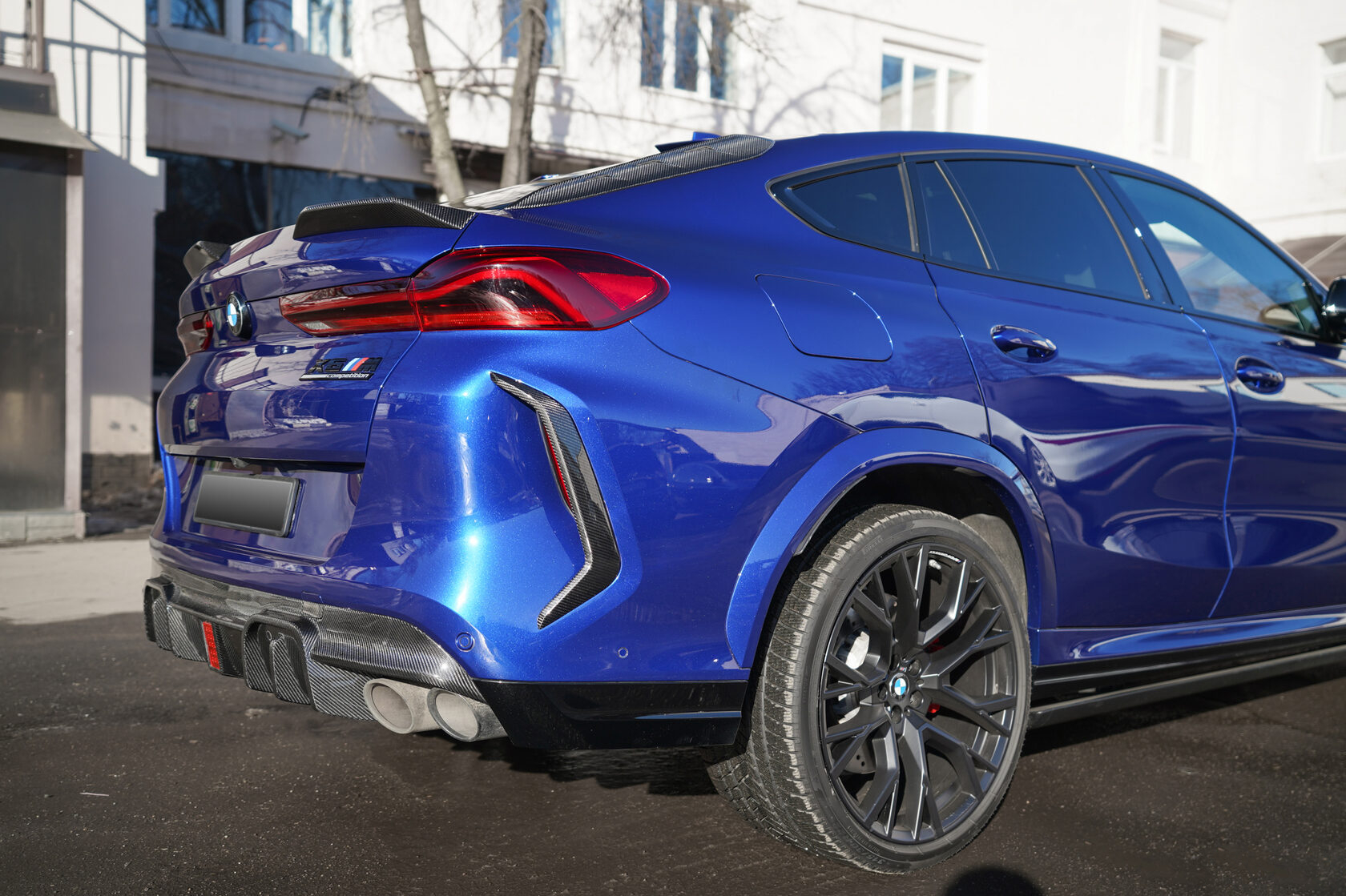 Rear pillar air ducts Carbon for BMW X6 G06 Buy with delivery ...