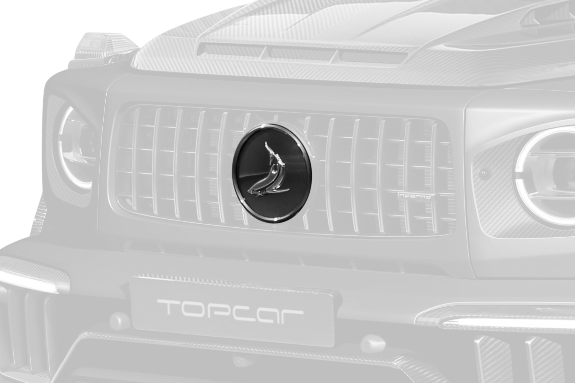 Shark logo cover for Mercedes-Benz G-Class W465 Inferno Buy with ...