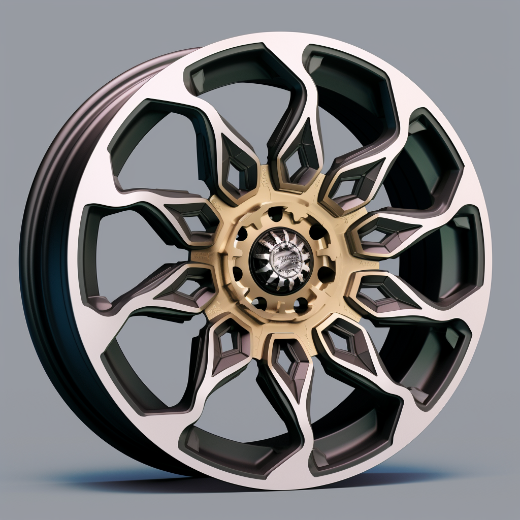 AI Generated Custom Forged Wheels Design for Lexus GX by Bête Noire ...