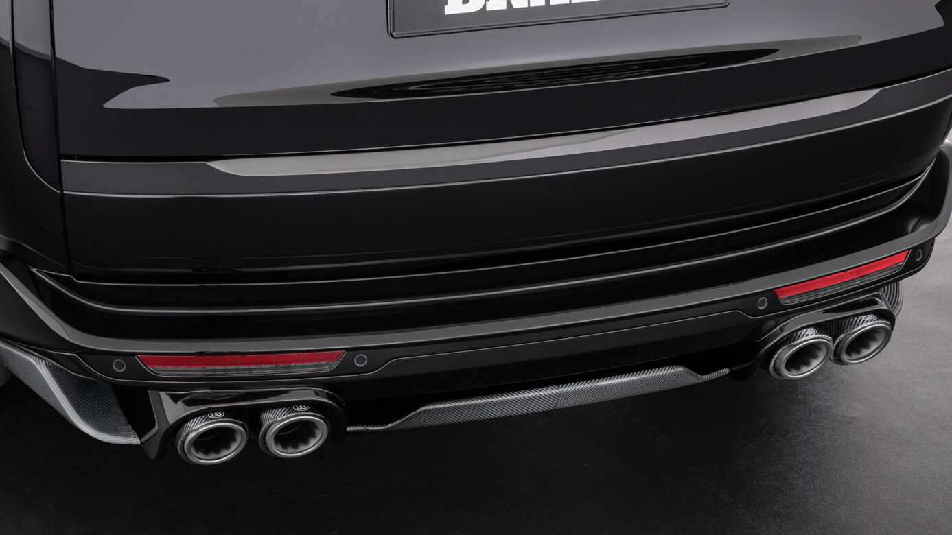 Rear Skirt Attachment Brabus Carbon for Land Rover Range Rover Buy with ...