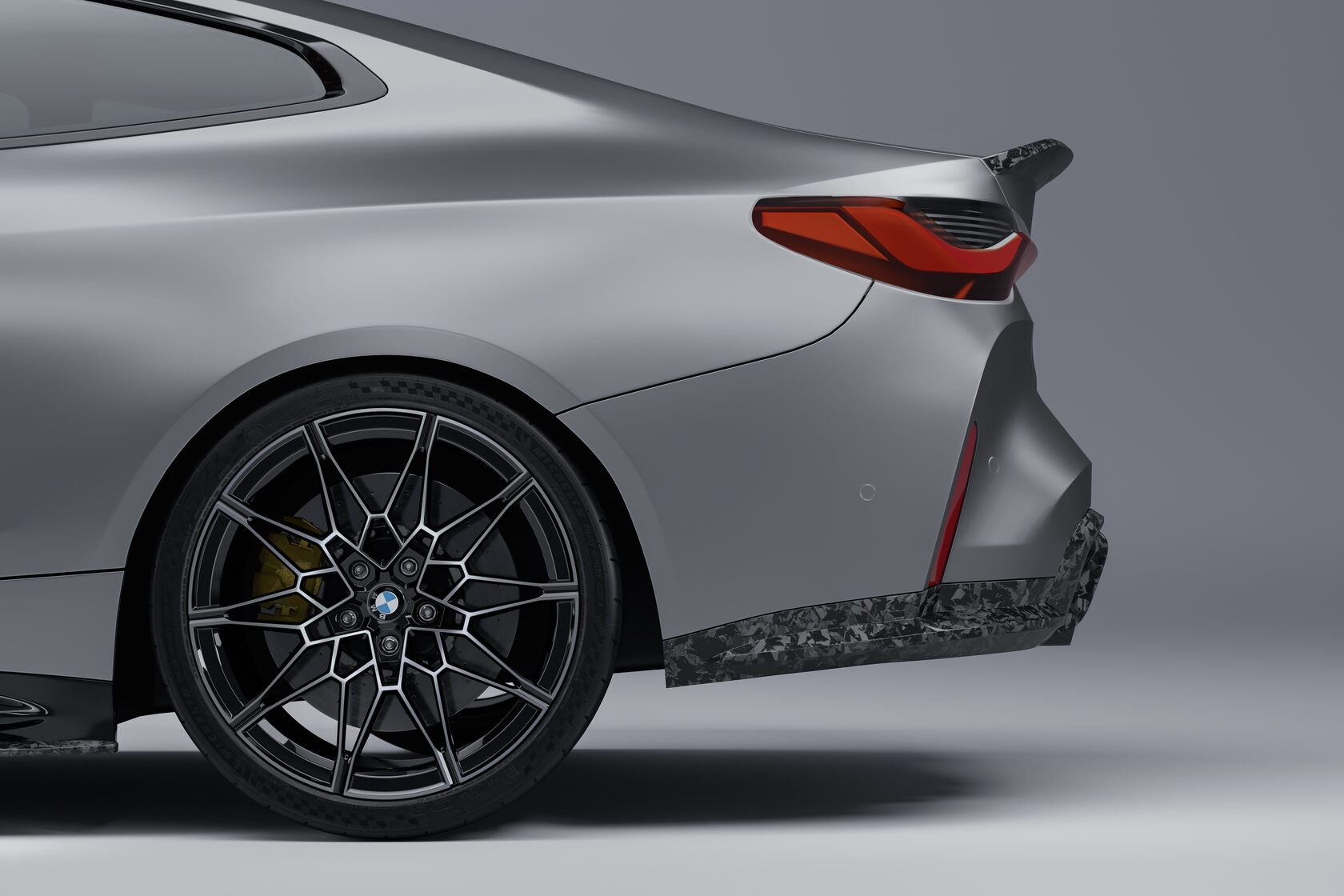 Rear bumper side inserts M Performance Forged Carbon for BMW M4 G82/G83 ...