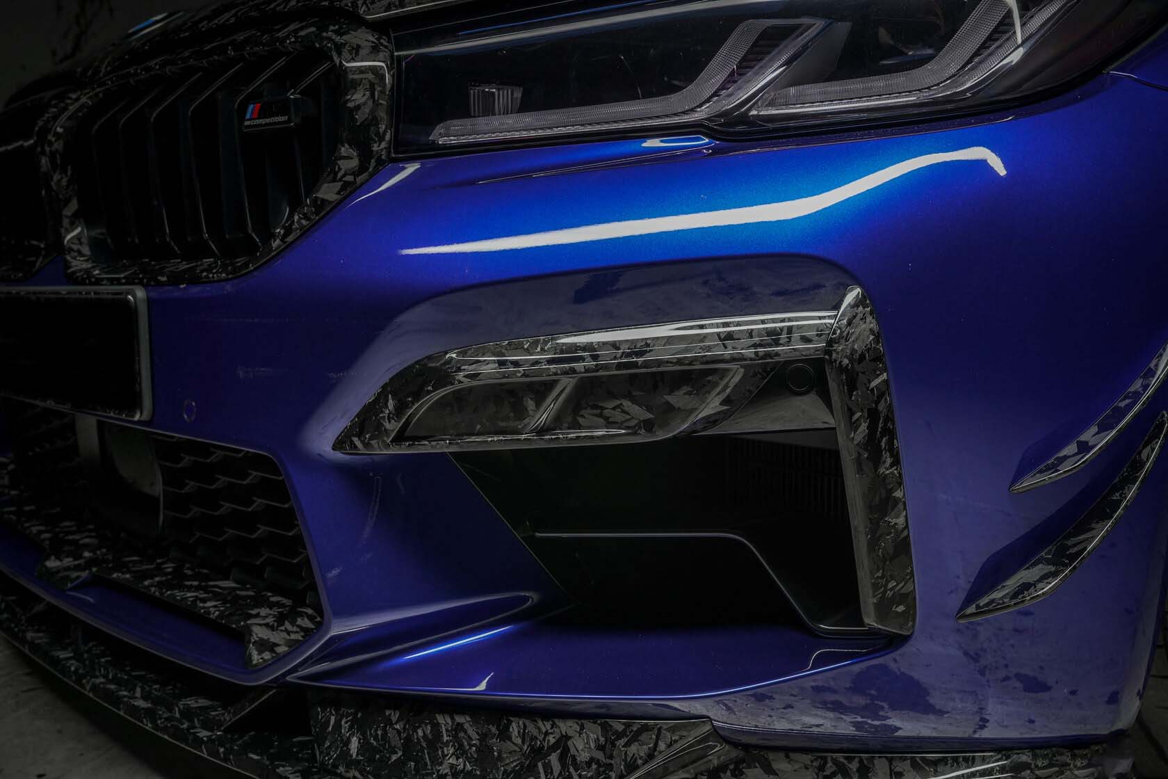 Forged Carbon Fiber Body kit set for BMW M5 F90 LCI Restyling Buy with delivery, installation ...