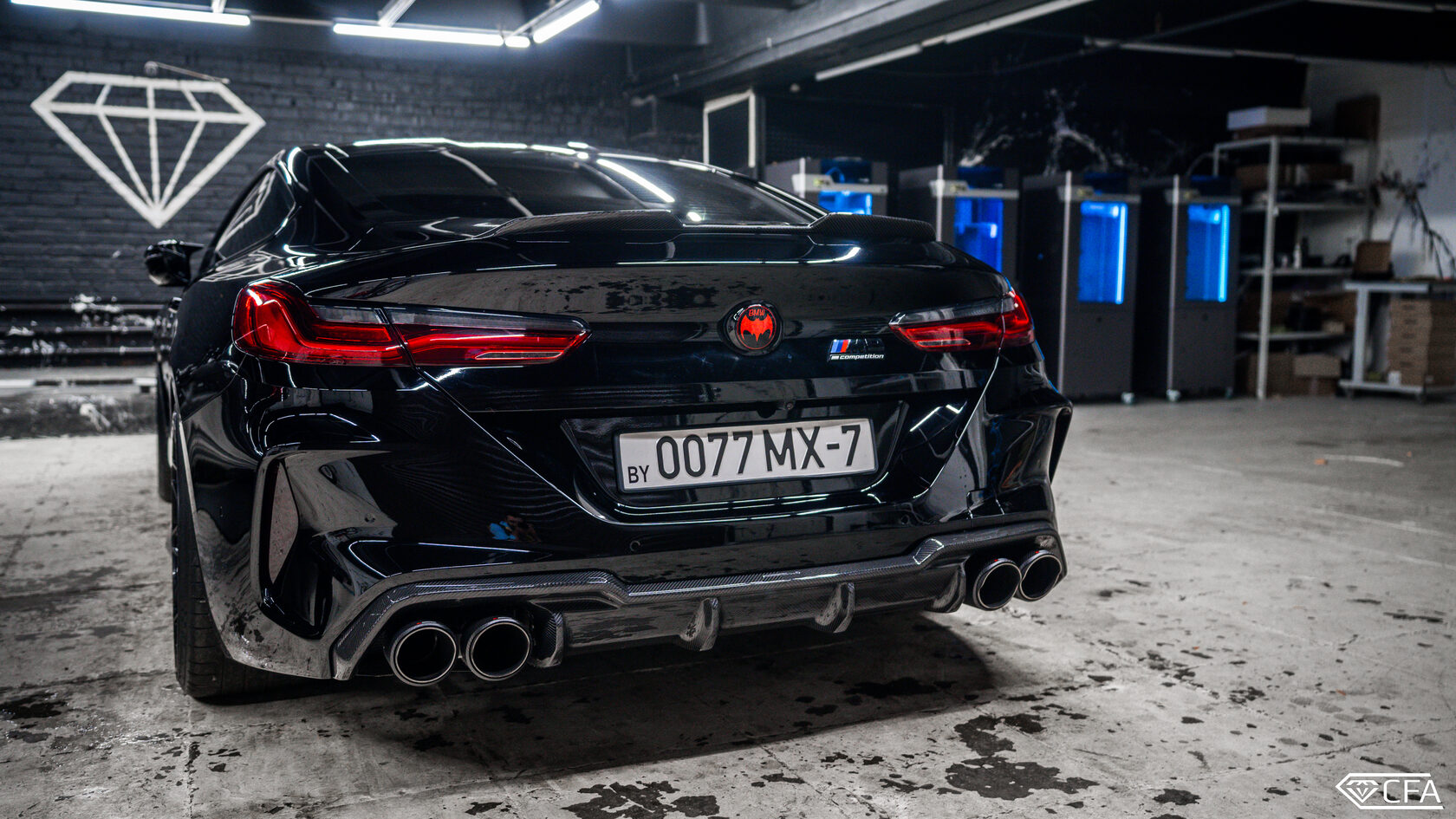 Spoiler Shark Carbon for BMW M8 F93 Cabrio Buy with delivery ...