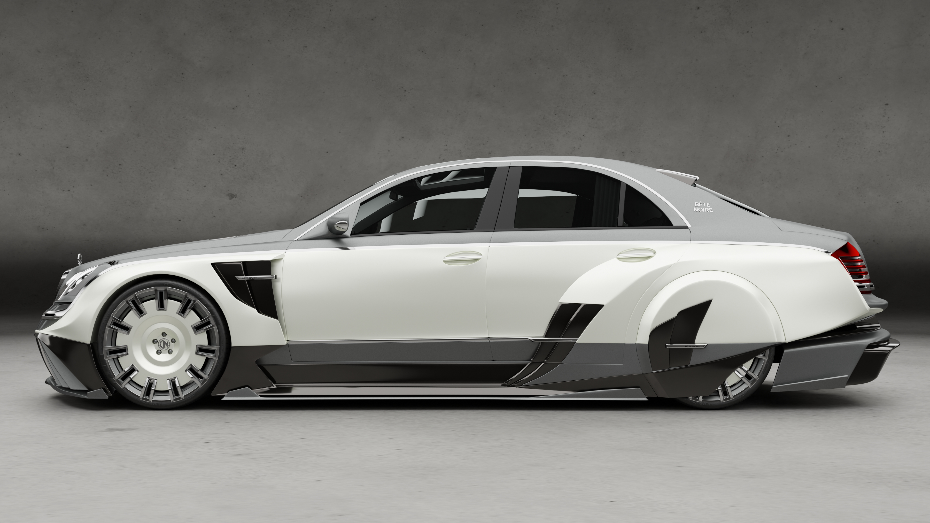 Custom Side Skirts for Mercedes-Benz Maybach 57s Buy with delivery ...