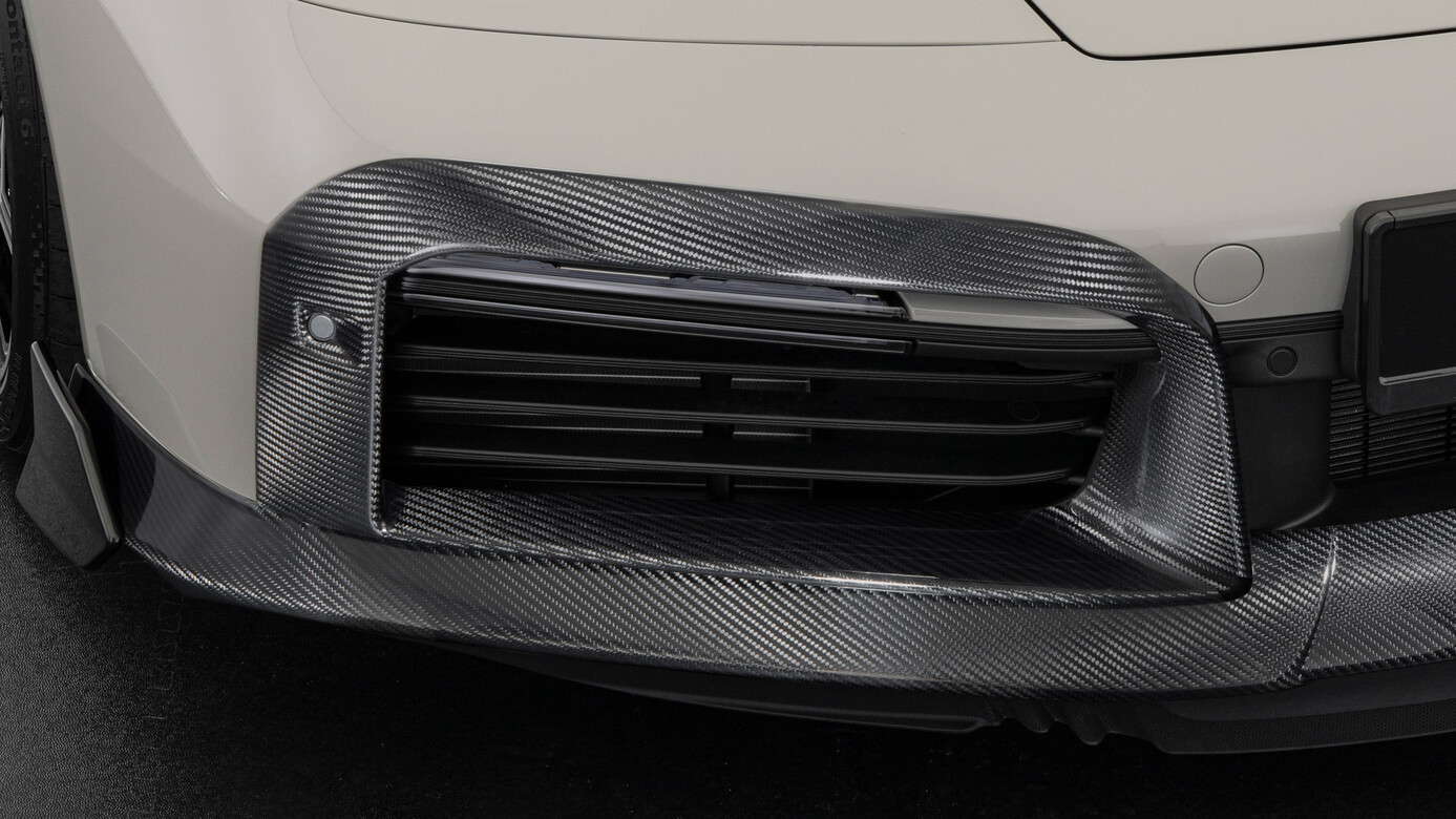 Front fascia inserts Brabus Carbon for Porsche 911 992 Turbo Buy with ...