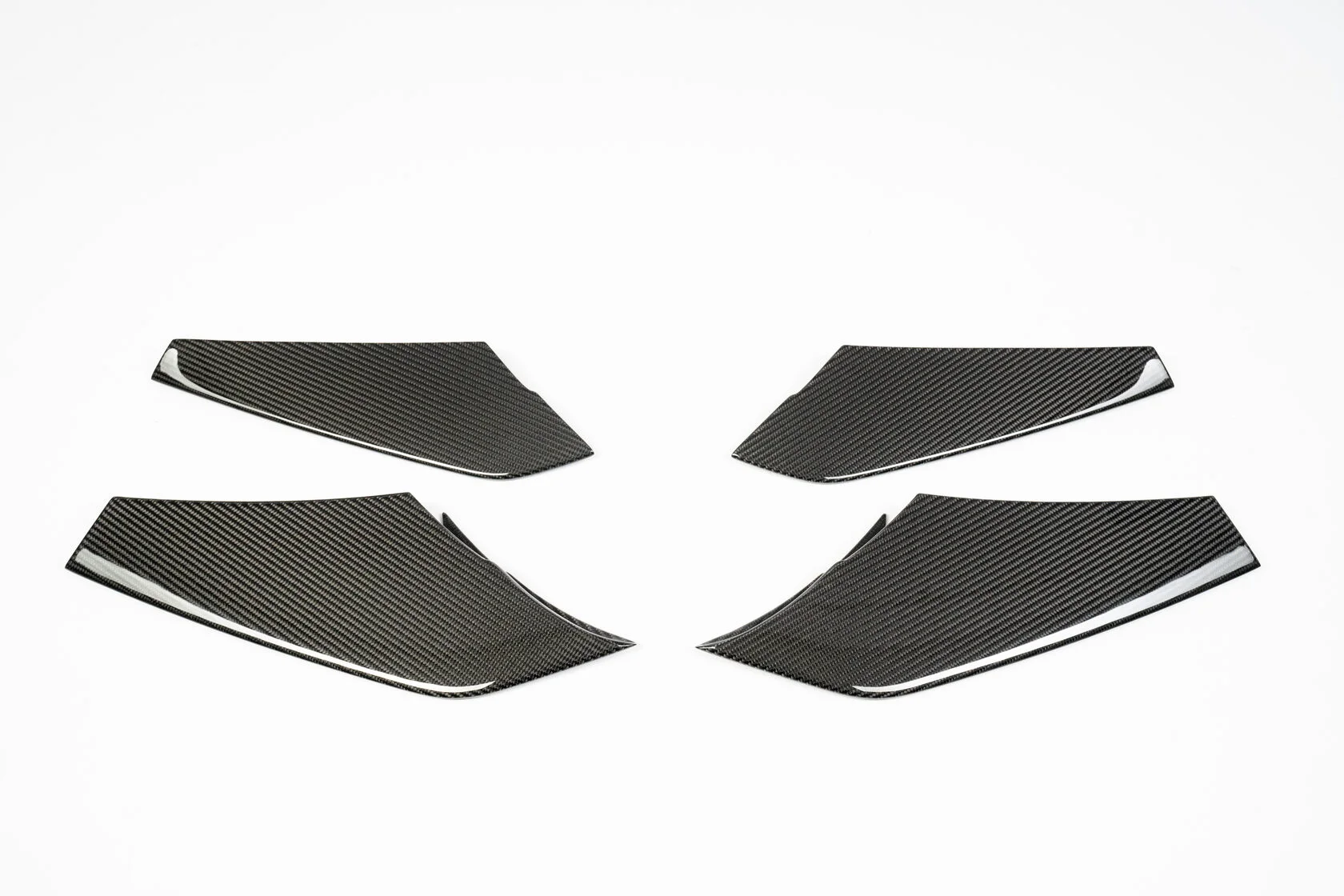 Front bumper inserts Carbon Talaria for Mercedes-Benz E-class AMG E63 ...