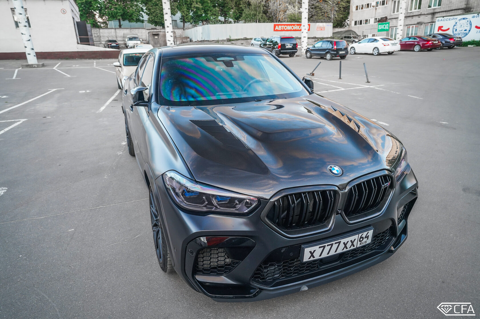 Hood Megalodon Carbon for BMW X6 G06 LCI Buy with delivery ...