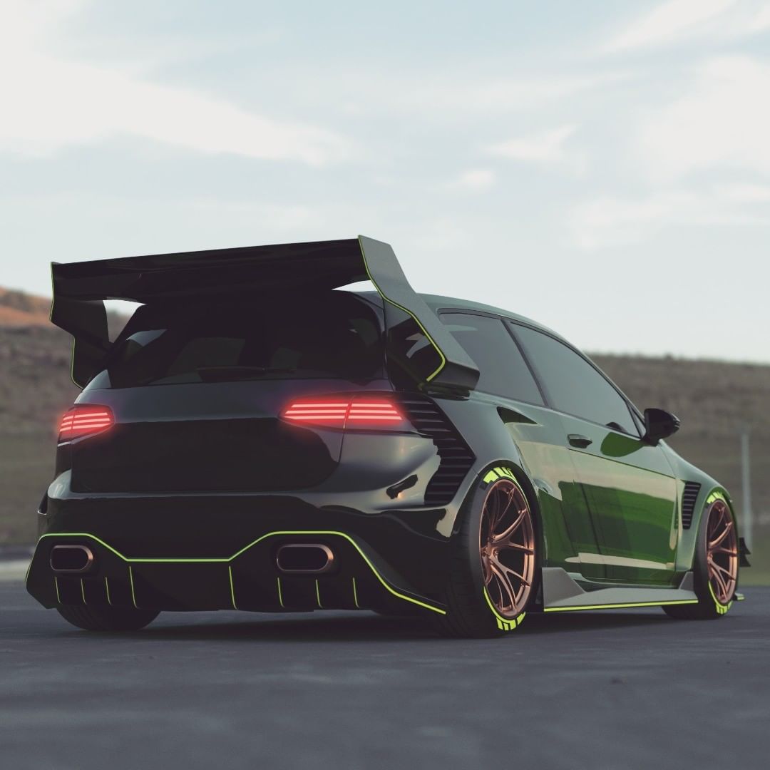 Volkwagen Golf 7 Custom Body Kit by Hycade Buy with delivery ...