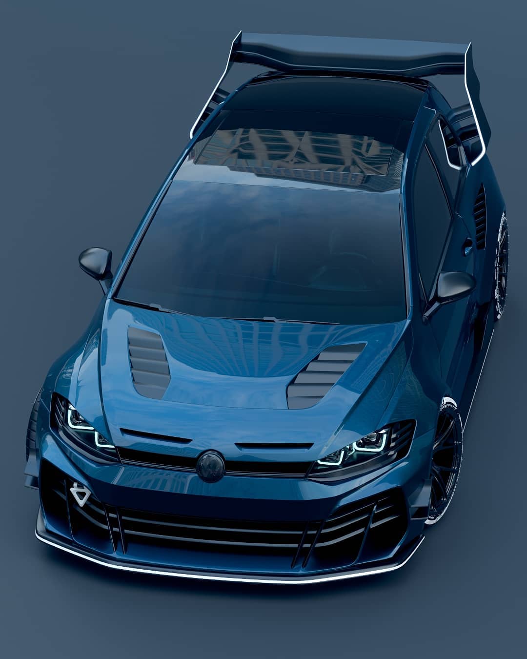 Volkwagen Golf 7 Custom Body Kit by Hycade Buy with delivery ...