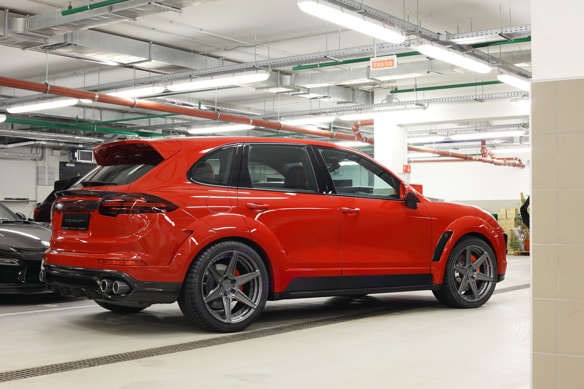 Topcar Design body kit for Porsche Cayenne GT Buy with delivery ...