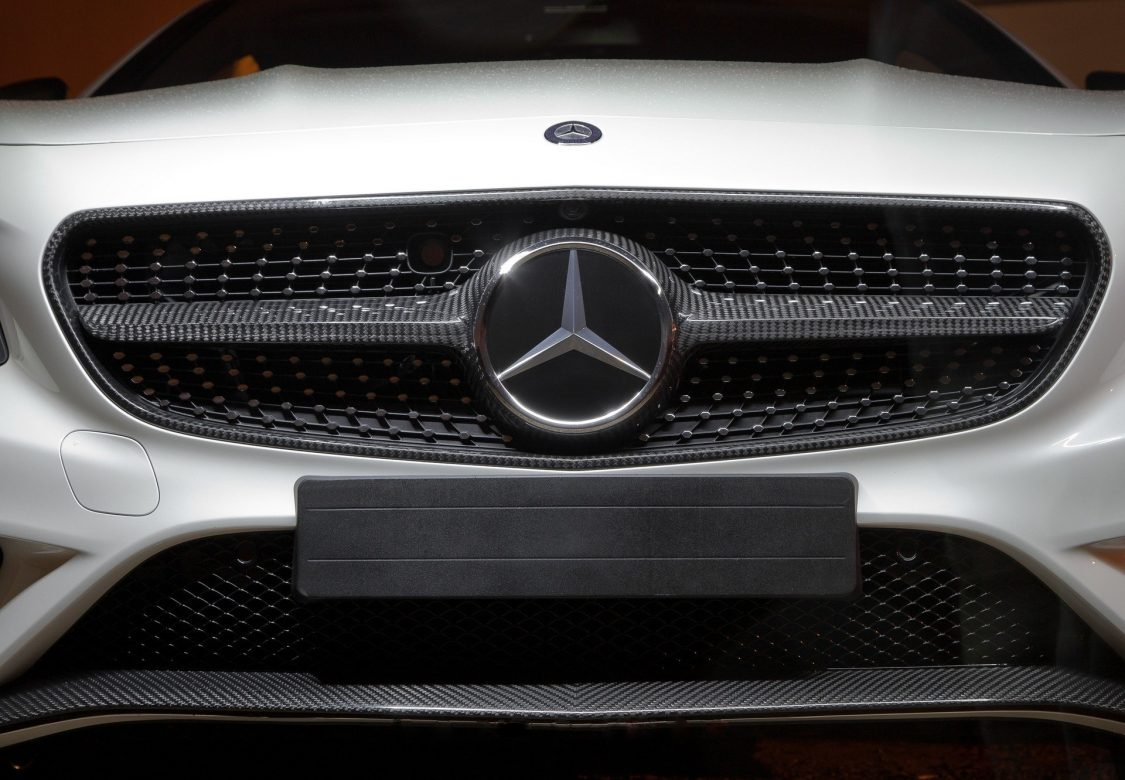 Radiator grill Carbon for Mercedes S-class Coupe AMG C 217 Buy with ...