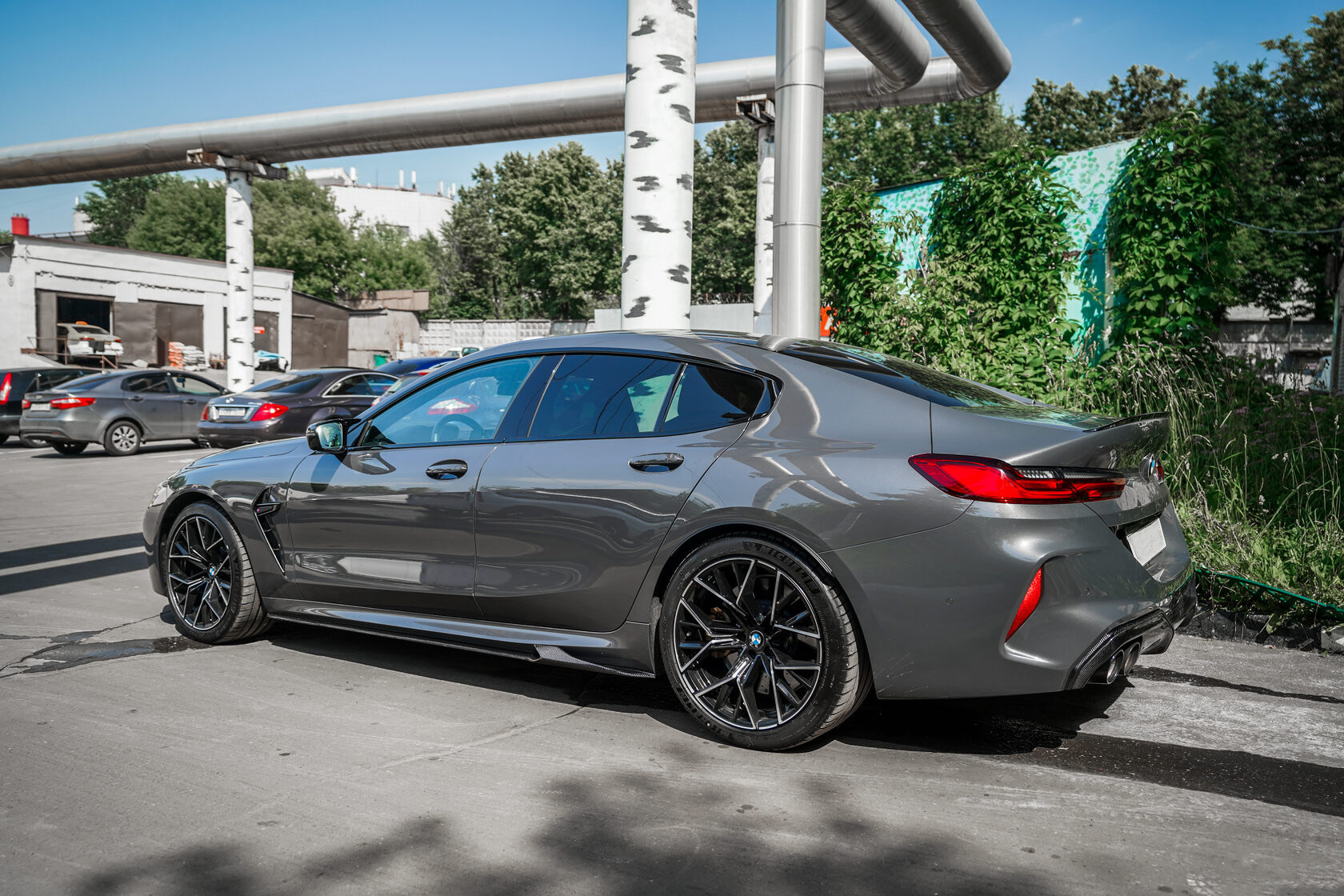 Side skirts Carbon for BMW 8 series G14/G15/G16 Grand Coupe Buy with ...