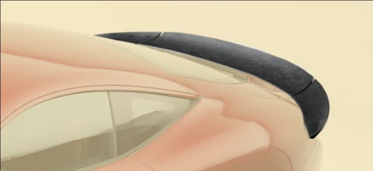 Rear spoiler Mansory Carbon for Ferrari Roma Buy with delivery ...