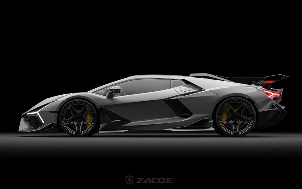 Zacoe Carbon Fiber Body Kit for Lamborghini Revuelto Buy with delivery ...