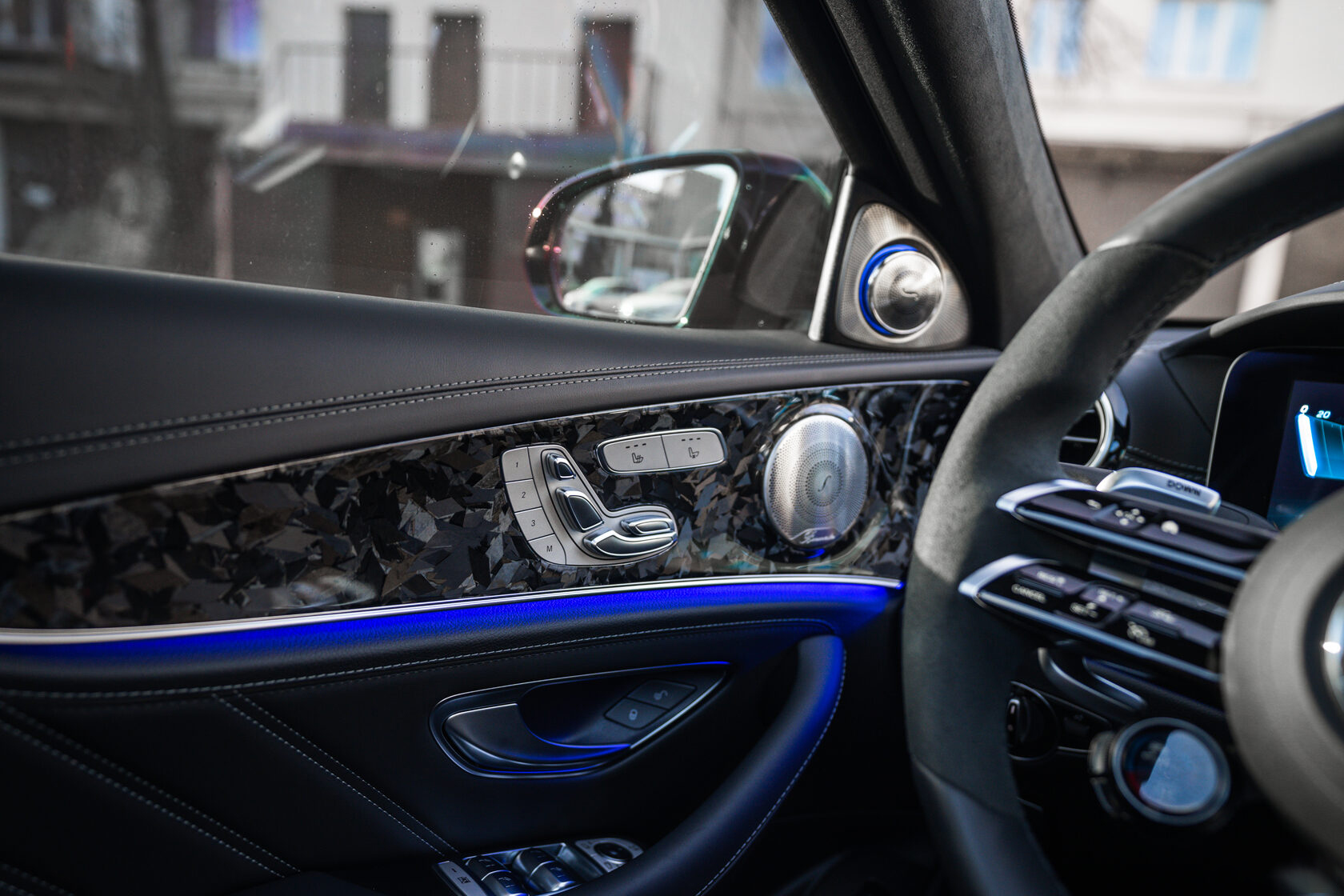 Forged Carbon Fiber Body kit set for Mercedes E-class AMG W213 E63 AMG ...