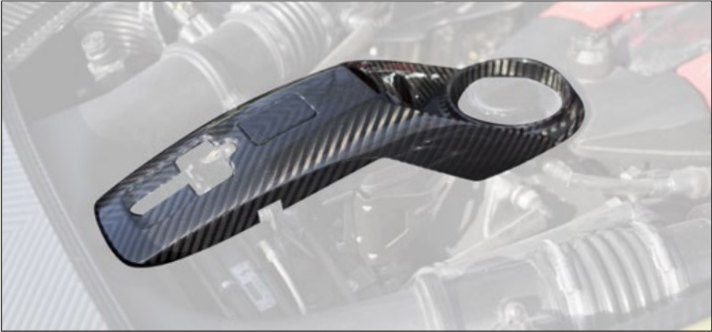 Engine middle section Mansory Carbon for Ferrari F8 Soft kit Buy with ...