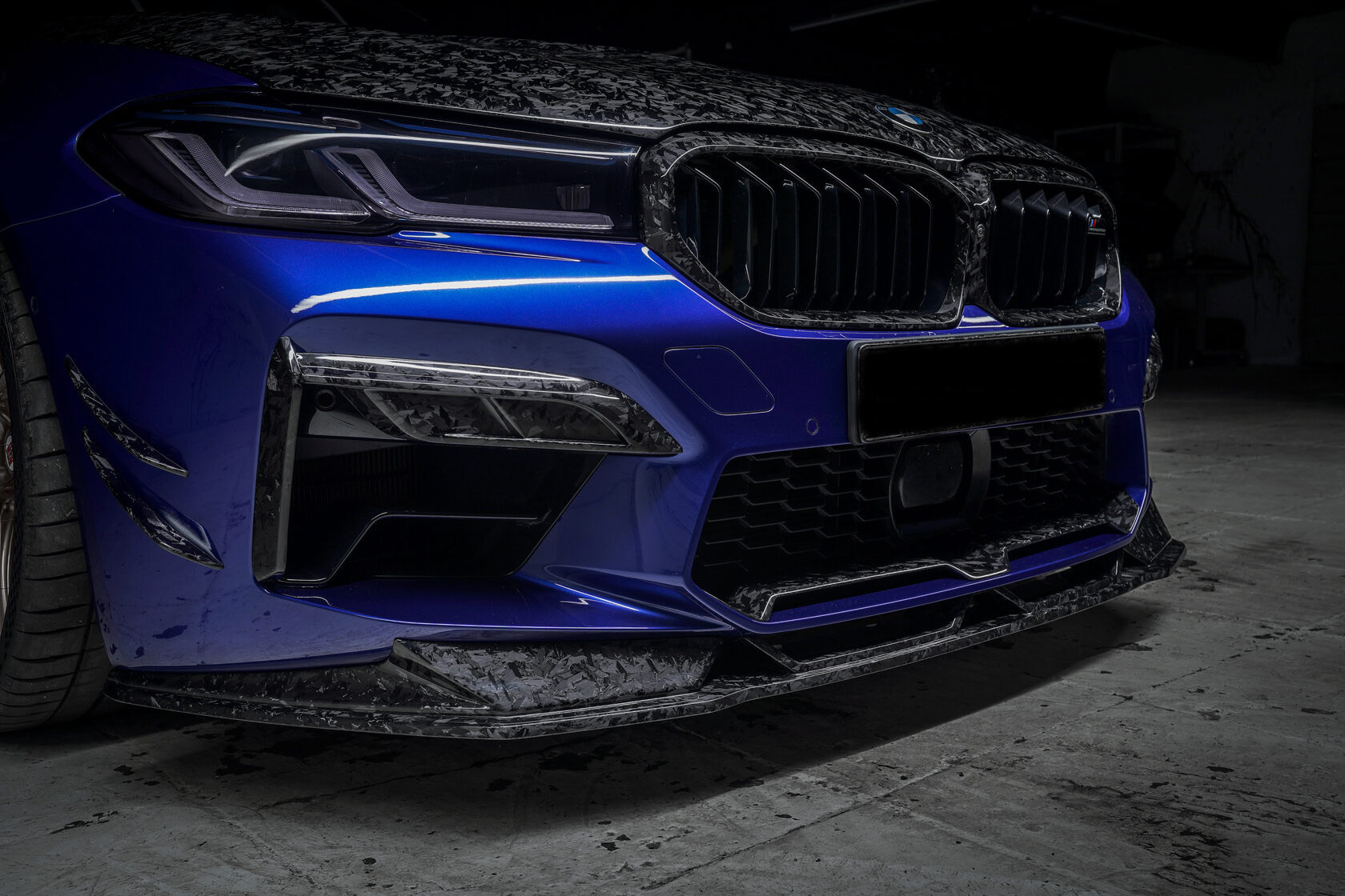 Forged Carbon Fiber Body kit set for BMW M5 F90 LCI Restyling Buy with ...