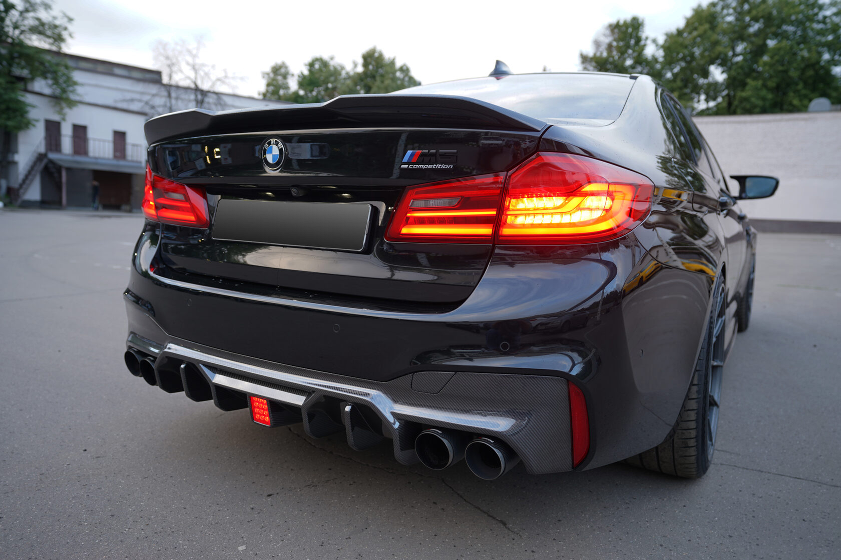 Diffuser Super Jet Carbon for BMW M5 F90 Buy with delivery ...