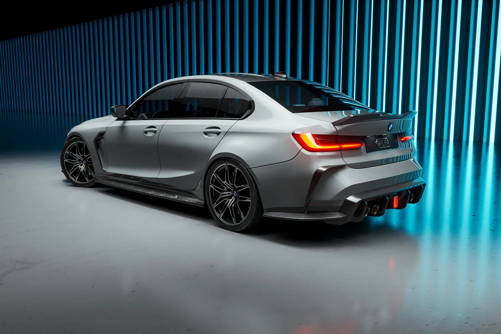 Spoiler Streetfighter Carbon for BMW 3 series G20 LCI Touring Buy with ...