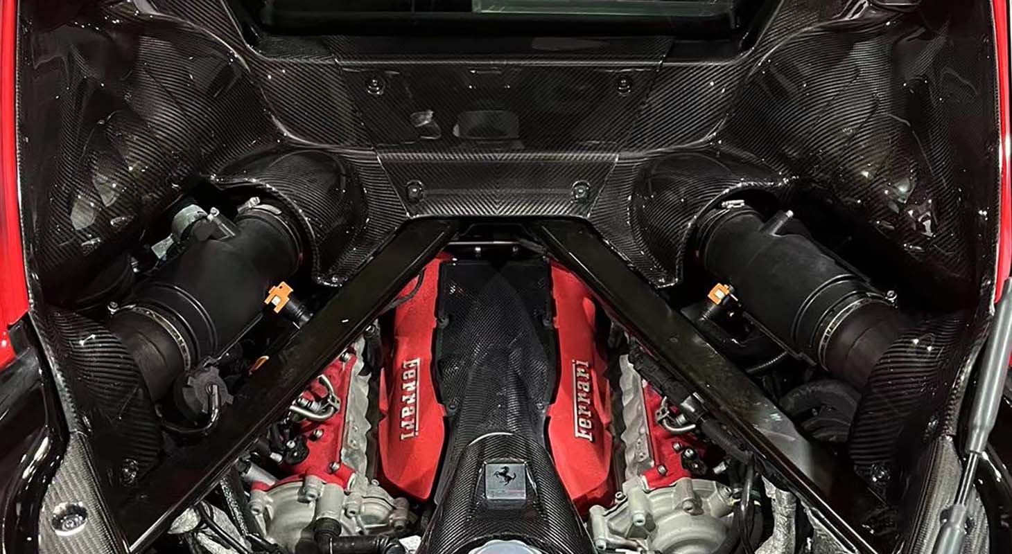 Cover engine bay Novitec Carbon for Ferrari SF90 Stradale Compra con ...