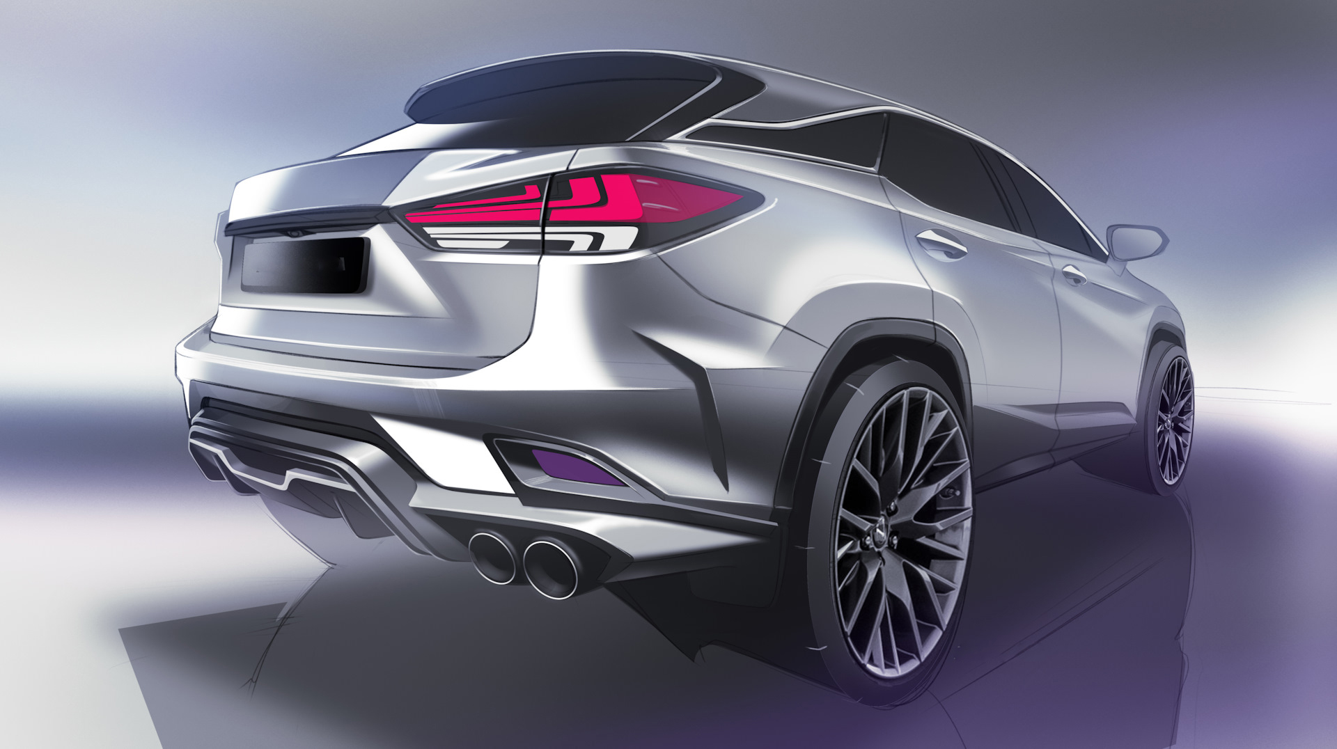 MTR Design Body kit for Lexus RX Buy with delivery, installation ...