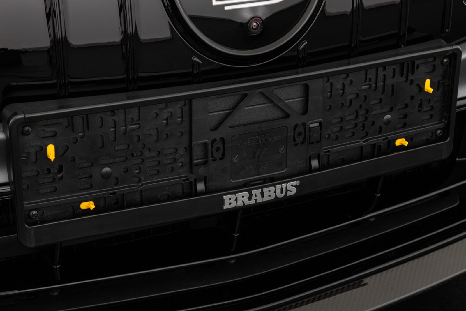 License Plate Holder Brabus for Mercedes C-Class W206 AMG C63 Buy with ...