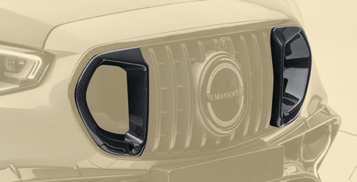 Air intake for front mask Mansory for Mercedes-AMG S63E Buy with ...