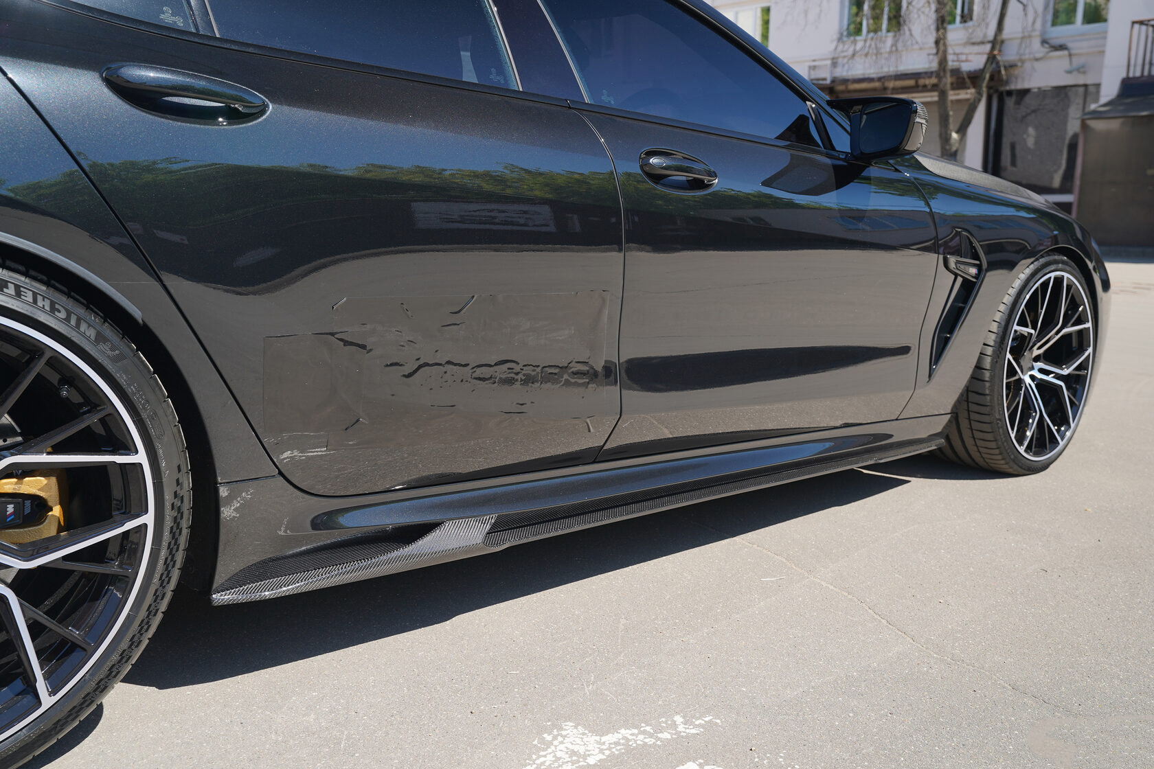 Side skirts Carbon for BMW 8 series G14/G15/G16 Grand Coupe Buy with ...