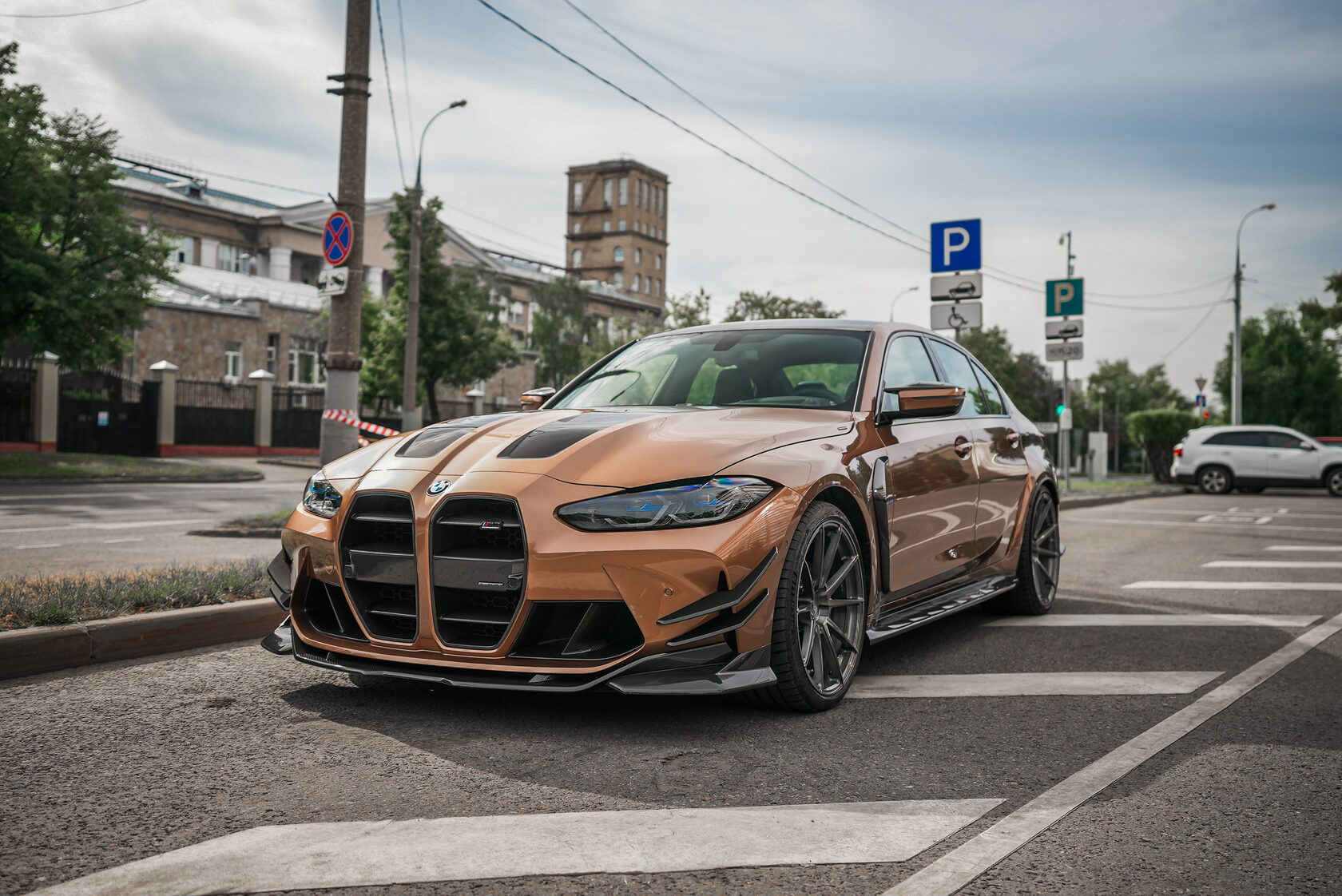 Carbon Fiber Body kit set for BMW M3 G80 Buy with delivery ...