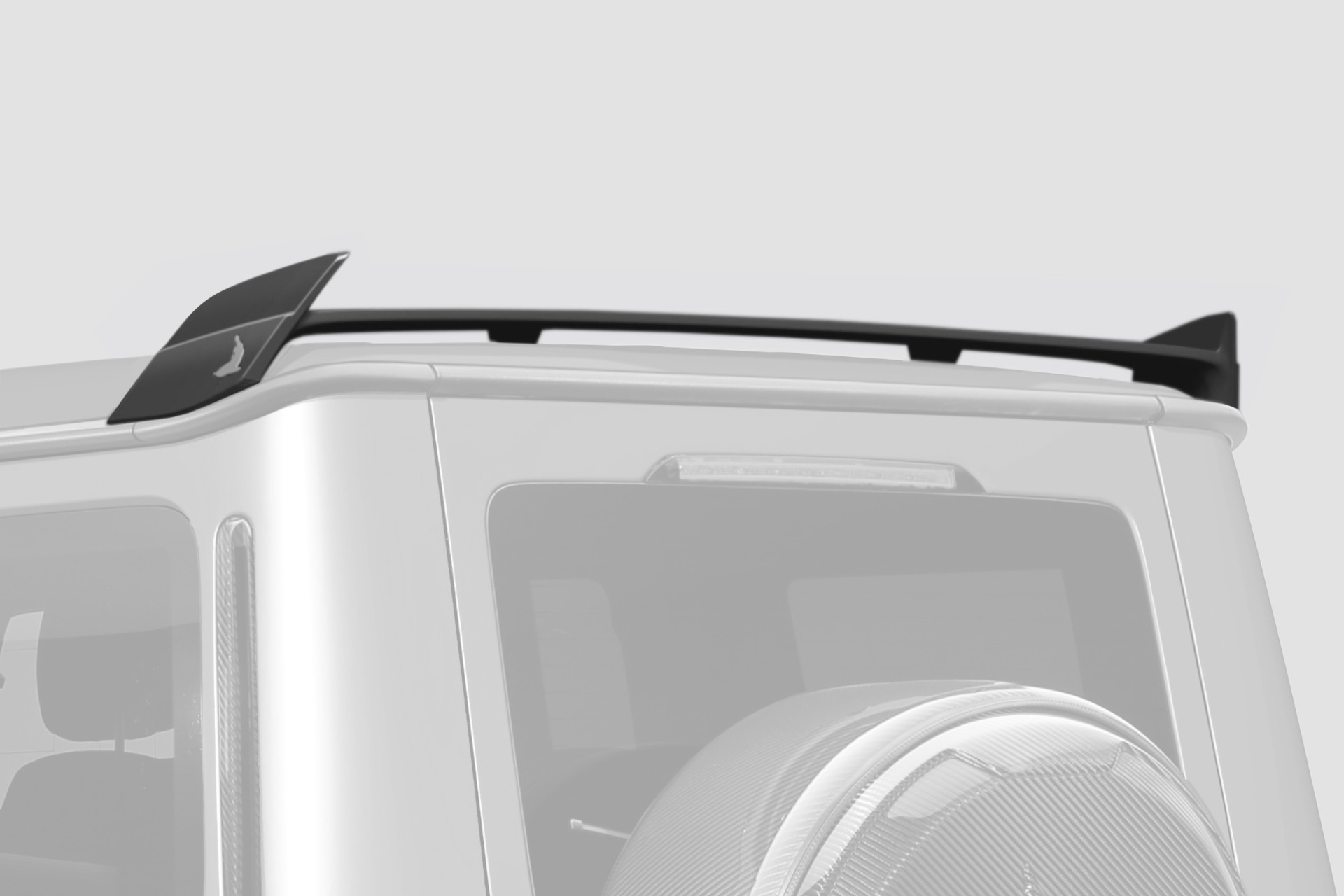 Roof Spoiler Shark Style for Mercedes Benz G-Class W465 Inferno Light ...