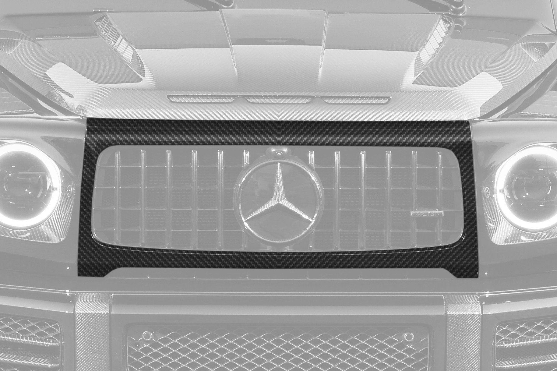 Central panel G63 only Topcar Design for Mercedes-Benz G-class W463A ...