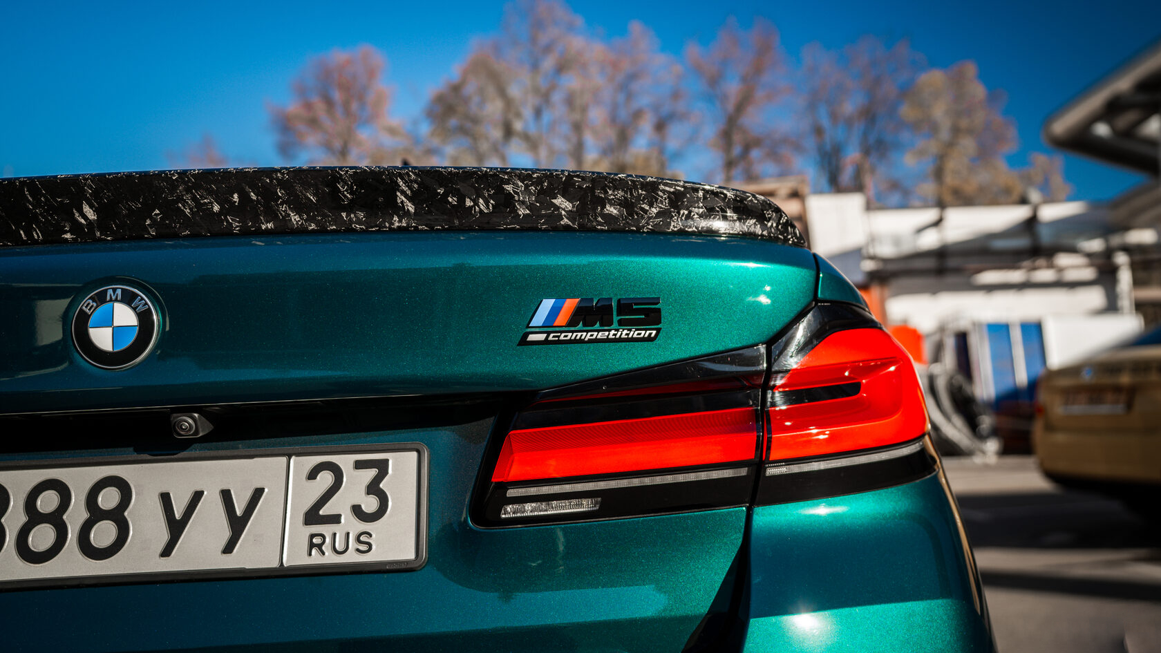 Trunk spoiler 3d design Forged Carbon for BMW M5 F90 Buy with delivery ...