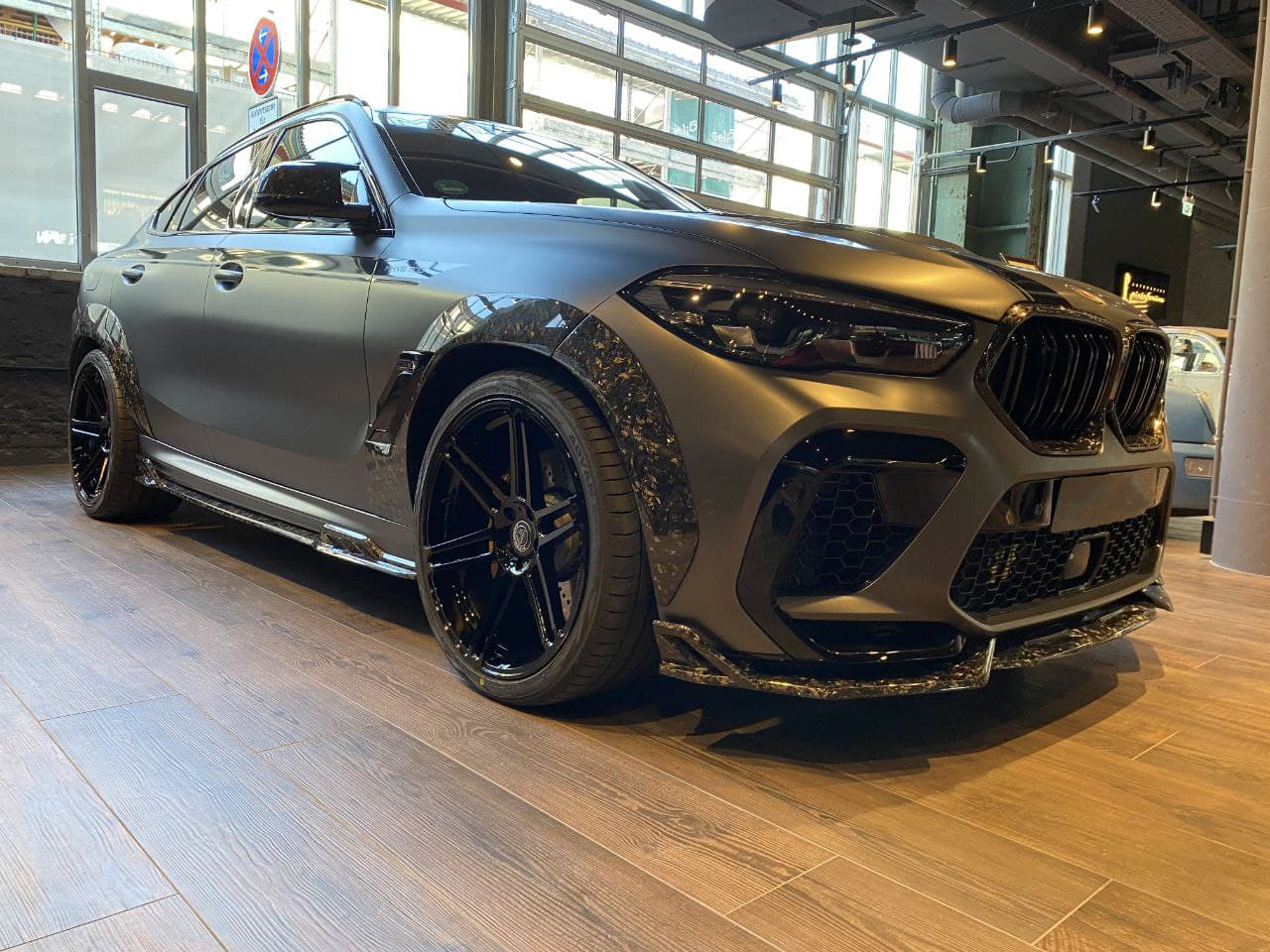 Wide arches Megalodon Forged Carbon for BMW X6 M F96 Buy with delivery ...