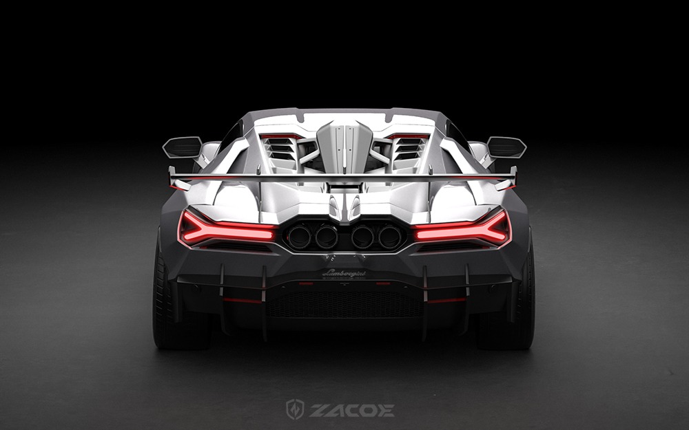 Zacoe Carbon Fiber Body Kit for Lamborghini Revuelto Buy with delivery ...