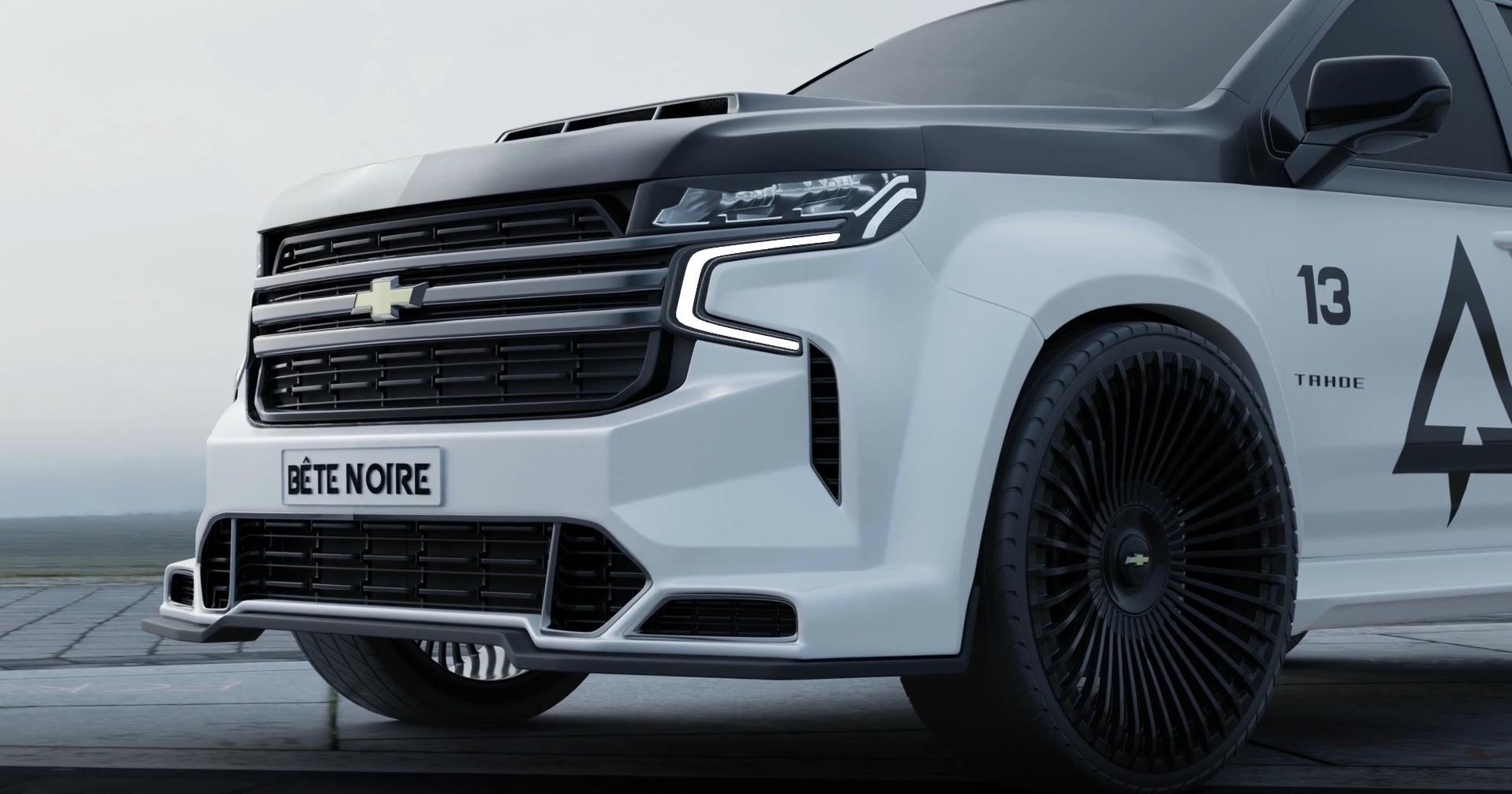 New Chevrolet Tahoe 2020+ "Erebus" Custom Wide Body Kit by Bête Noire ...