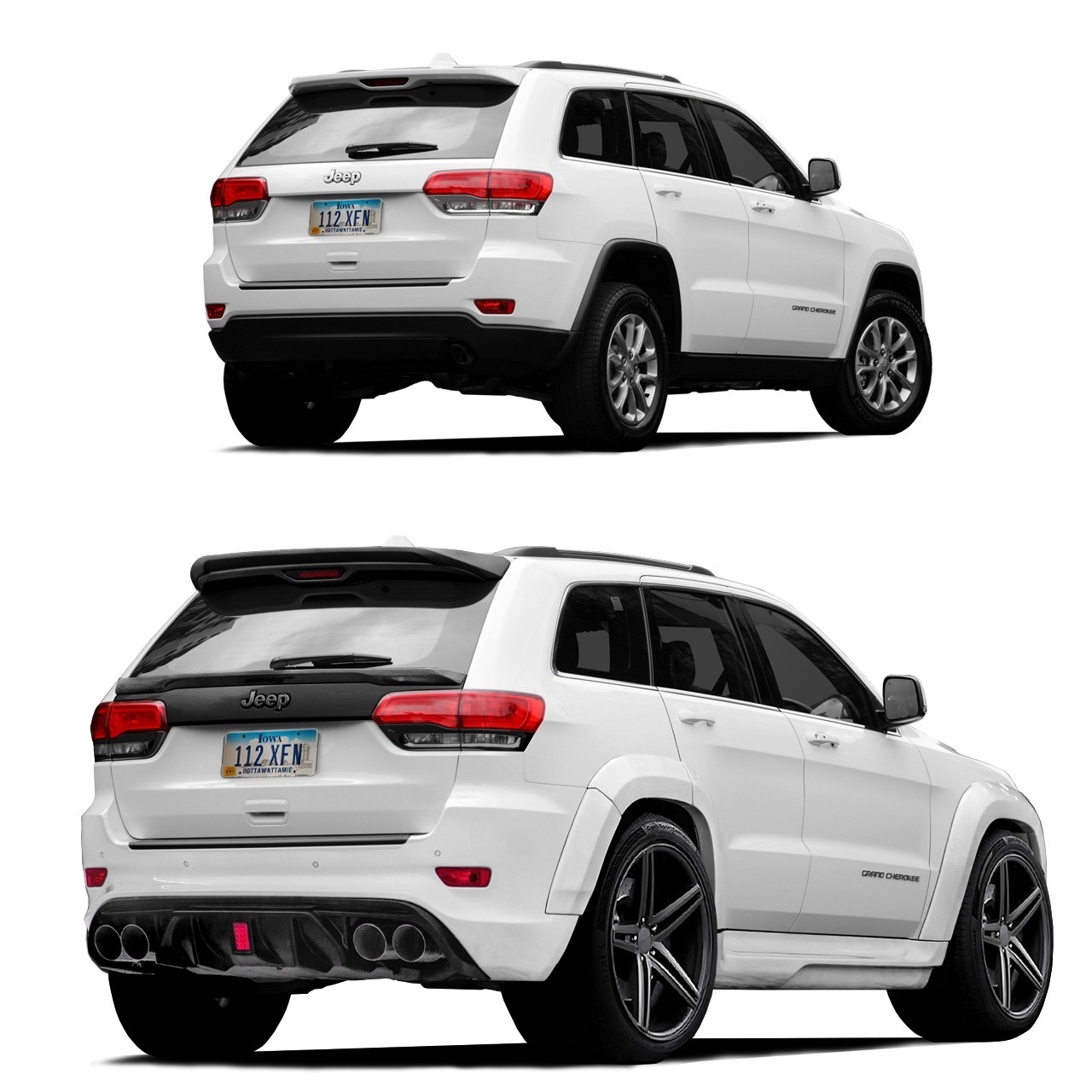 Renegade Design body kit for Jeep Grand Cherokee WK2 Tyrannos V2 Buy ...