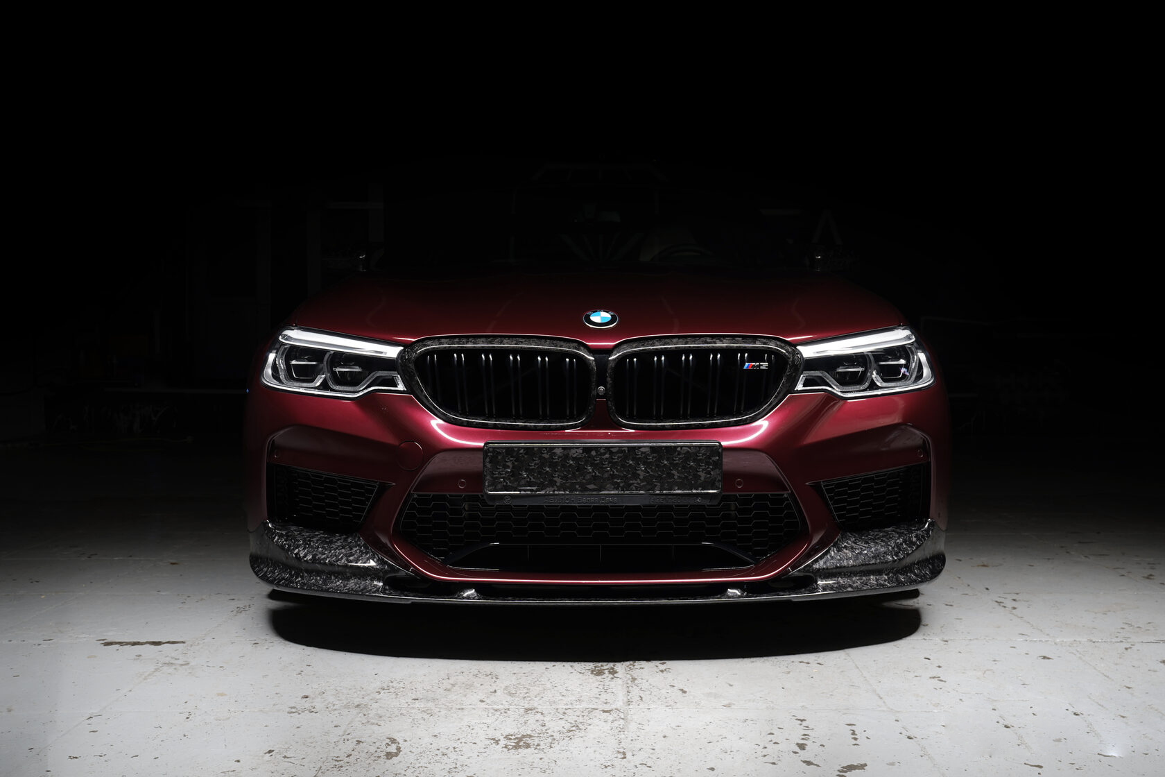 Front bumper lip 3d design Forged Carbon for BMW M5 F90 Buy with ...