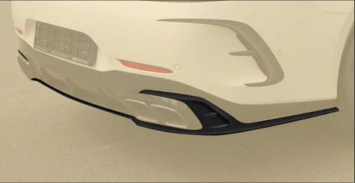 Rear diffuser Mansory Carbon for Mercedes-Benz AMG GT X290 63 4-door ...