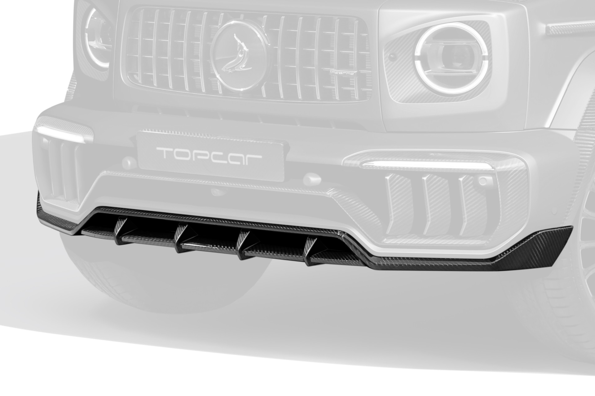Front lip for Mercedes-Benz G-Class W465 Inferno Compra con entrega, instalación, precio ...