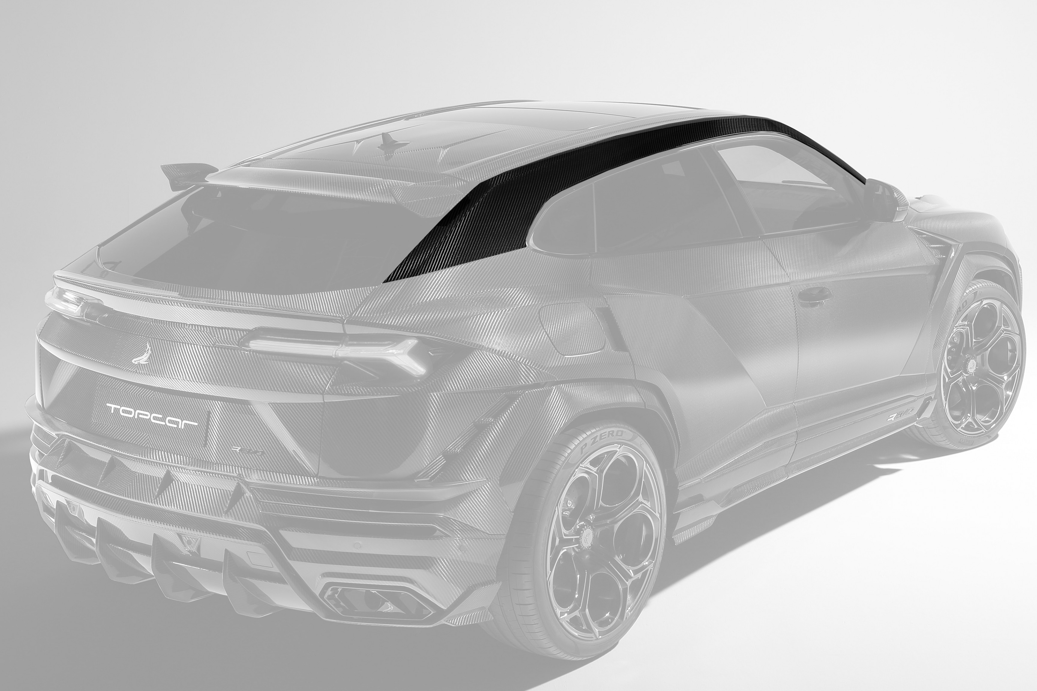 Side roof trims Topcar Design for Lamborghini Urus R'Evo Buy with ...