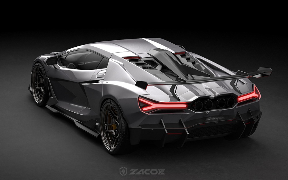 Zacoe Carbon Fiber Body Kit for Lamborghini Revuelto Buy with delivery ...