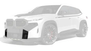 Front air intake inserts Carbon Renegade Design for BMW XM Buy with ...