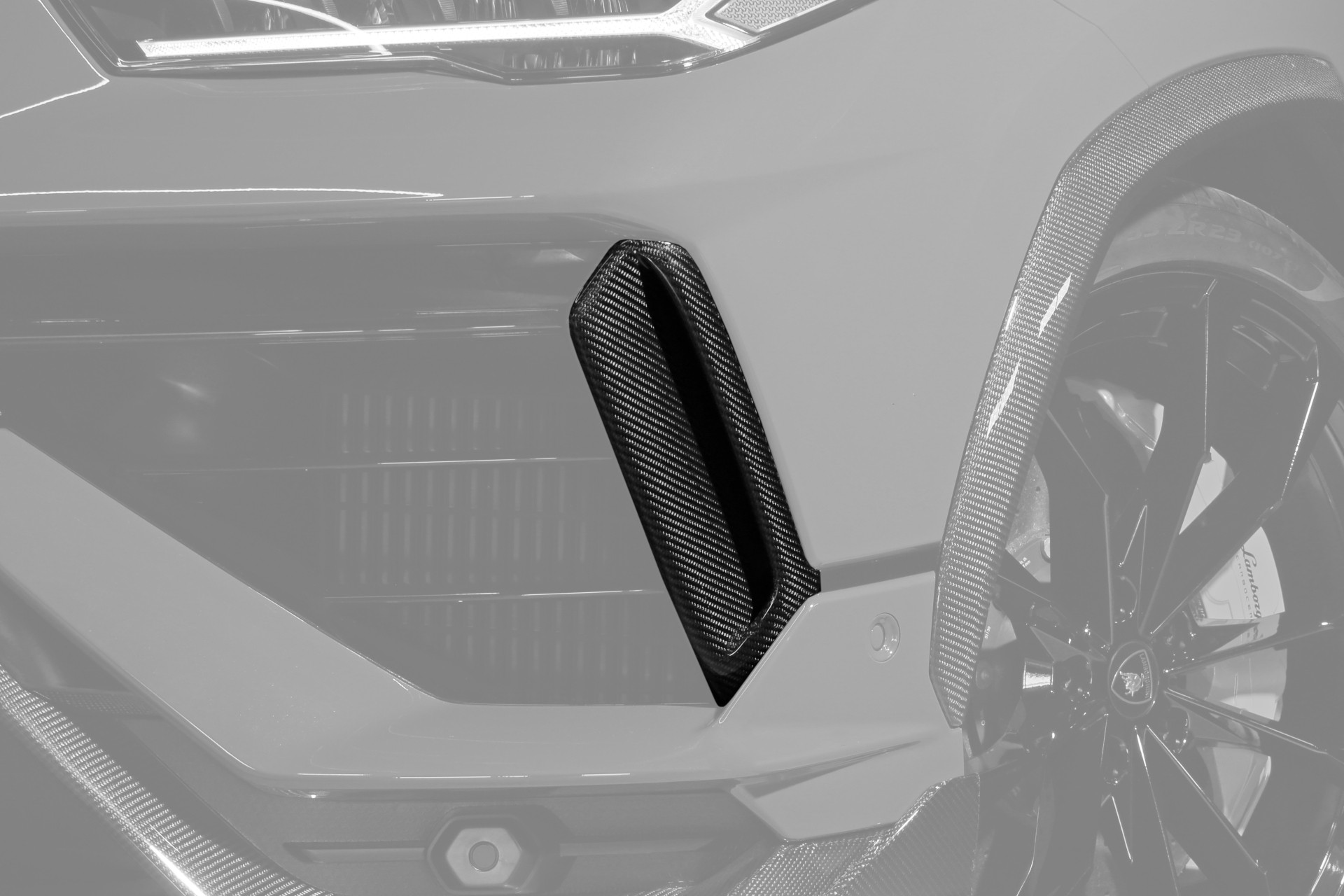 Air Intake Front Bumper, 2 Pcs, Visible Carbon Fiber Buy with delivery ...